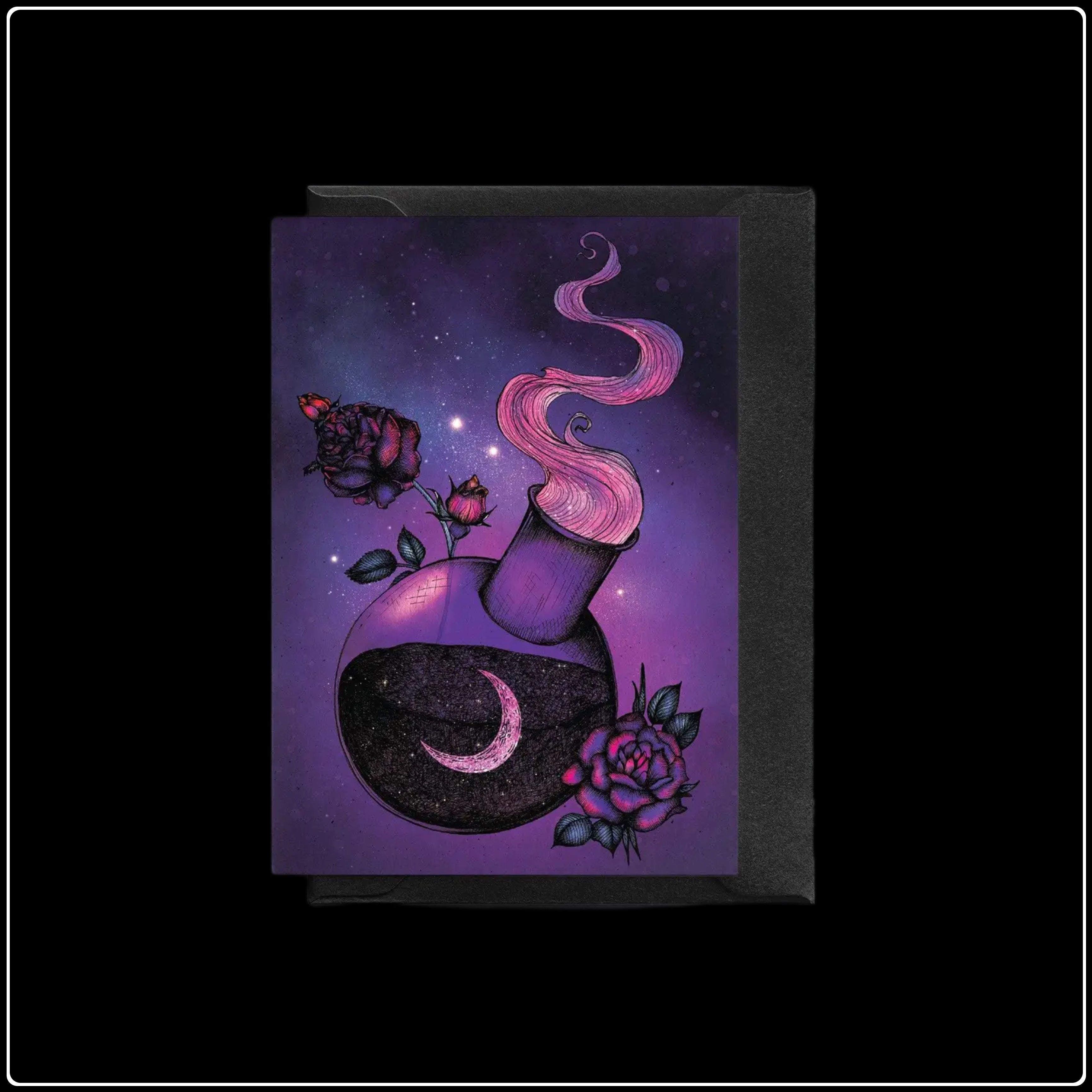 Magic Potion Greeting Card – Into The Black