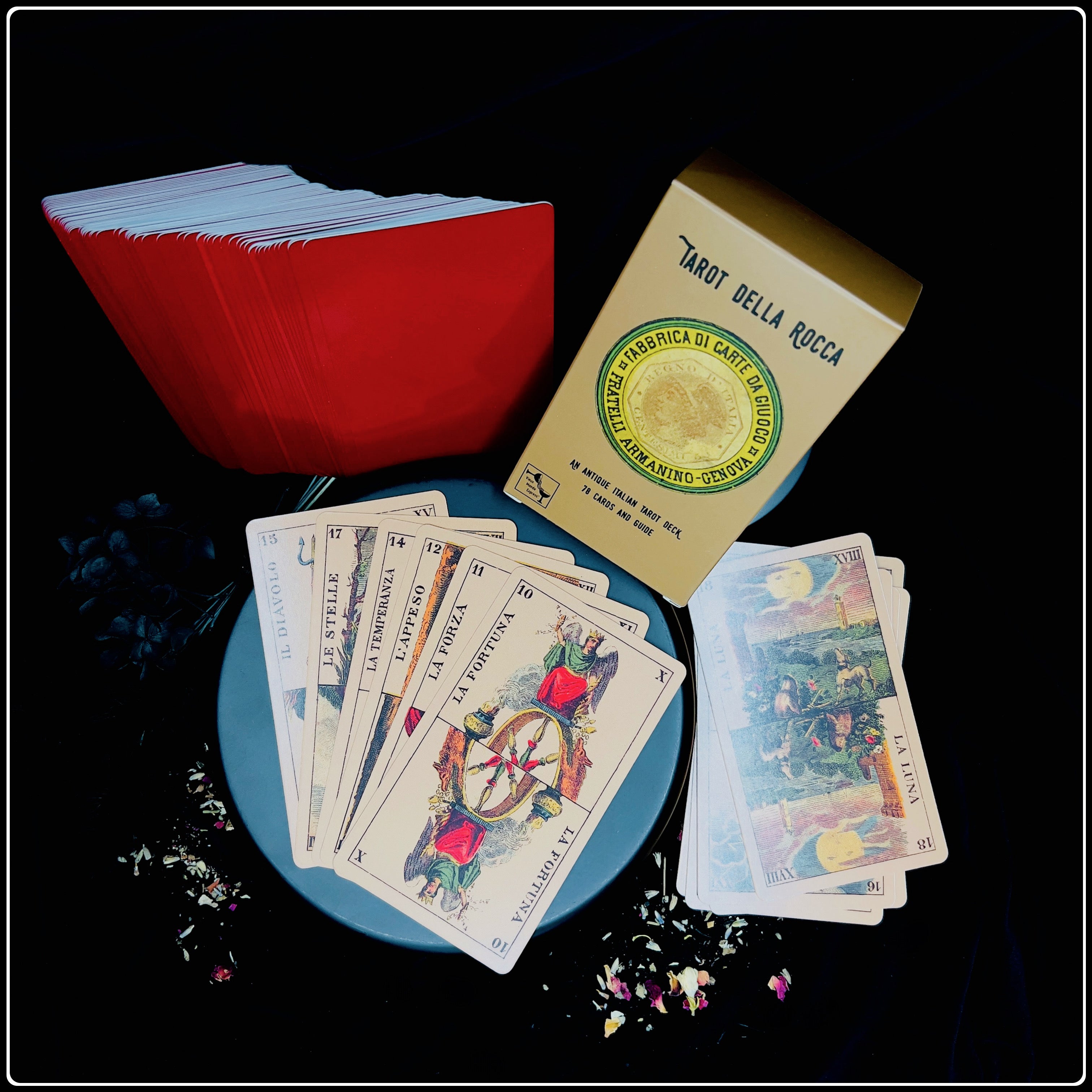 Tarot Della Rocca - Tarot Milanese – Into The Black