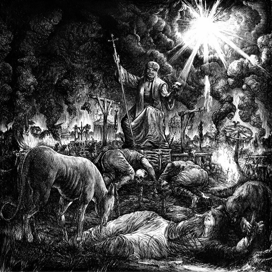 'Priest Of Despair' Print – Into The Black